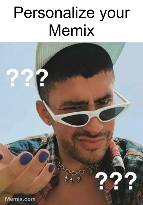 Bad Bunny Confused Meme, GIF - Share with Memix