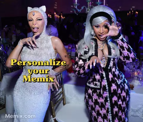 Doja Cardi Cat Meme, GIF - Share with Memix