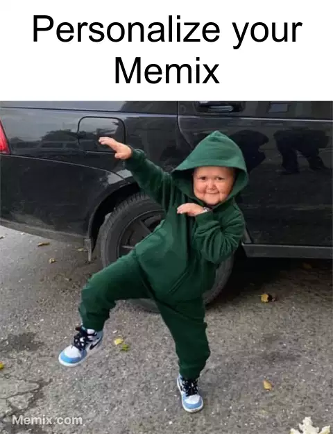 Hasbulla Green Dance Meme, GIF - Share with Memix