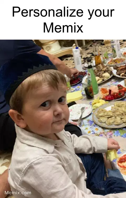 Hasbulla Side Eye Meme, GIF - Share with Memix