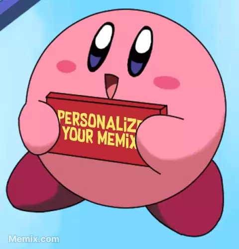 Kirby Excited Meme, GIF - Share with Memix