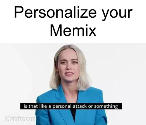 Personal Attack Brie Larson Meme, GIF - Share with Memix