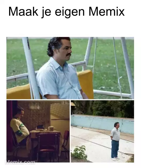 Sad Pablo Meme, GIF - Share with Memix