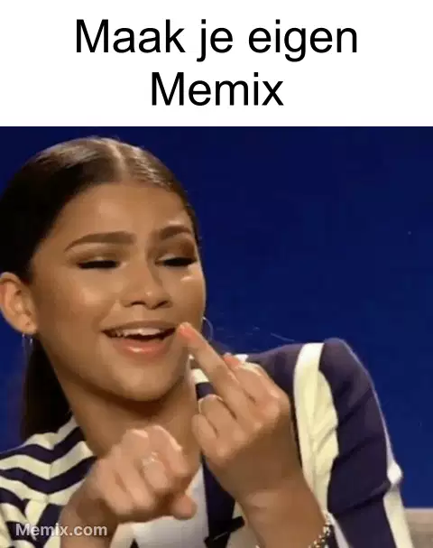 Zendaya Middle Finger Meme, GIF - Share with Memix